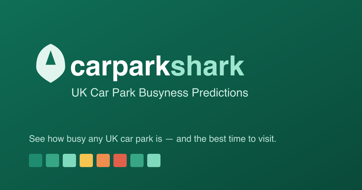 CarparkShark — UK Car Park Busyness Predictions